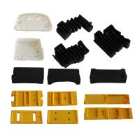 China Custom ABS Housing Cover Injection Molded Parts Manufactured with Single/Multiple/Family Cavities by Compression/Injection Process for sale