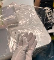 China Textured Surface ABS/Acrylic/PMMA Plastic Sheet for Custom Cutting Board and Plate for sale