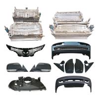 China High Precision Plastic Injection Mold for Car Bumper with P20/718/738/NAK80/S136 Mould Material and Long Service Life for sale