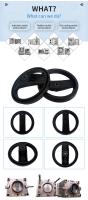 China Custom Plastic Injection Parts with LKM Mold Base for  Applications and ISO9001:2015 Certification for sale