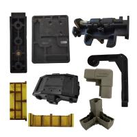 China Etched Injection Molding Plastic Hook Part Processing Service with Customized Colors and Electroplating for sale