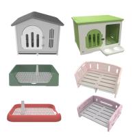 China Customized Color and Size Sustainable Pet Dog House for Large Dogs Indoor Outdoor Luxury Kennel for sale