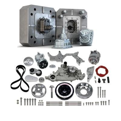 China Injection Molding Plastic Parts by Custom Plastic Mould Die Maker with 2D/3D Drawing Format for sale