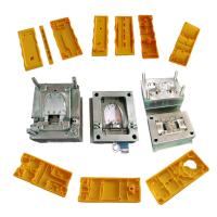 China Customized Injection Molding Plastic Part Mold with 300000-1000000 Shots Mould Life in Red and All Colors for sale