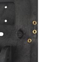 China Low Shrinkage Anti Warpage Black Plastic Shell Precise Hole Position For Circuit Board Assembly for sale