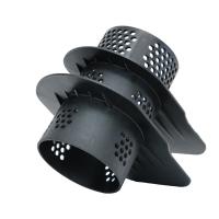 China OEM Replacement Custom ABS Plastic Black Engine Intake Air Resonator Silencer Noise Reduction for Car Intake System for sale