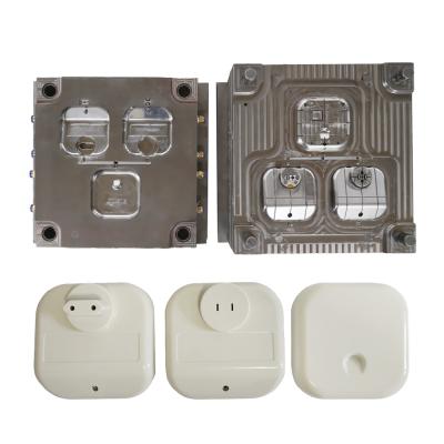 China ISO 9001 Certified Custom Electrical Plug Injection Mold Multi Cavity S136 Steel Polished High Durability Precision Mold for sale