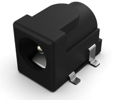 China Right Angle SMT DC Power Jack CUI PJ-002AH-SMT-TR for High Speed Board to Board Connections for sale