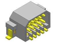 China Pitch 1.00mm Board To Board Connector SMT BTB connector 10-30Pin LCP for sale