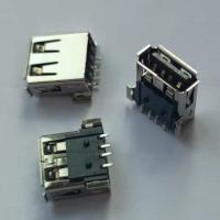 China Usb 2.0 A Type Connector Female  Right Angle SMT Type for sale