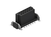 China 1.27mm High Speed Board To Board Connector Vertical 180° Floating SMT Connector for sale
