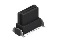 China 1.27mm Floating Board to Board Connector with Vertical 180° SMT Type and Floating Structure for High Speed Applications for sale