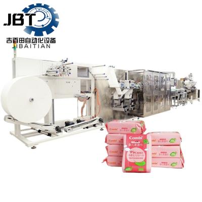 China Automated High Efficiency Wet Tissue Making Machine Wet Tissue Machine for sale