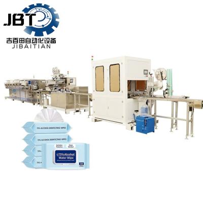 China Automatic Wet Wipes Machinery Stainless Steel With Advanced PLC Controlled for sale