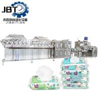 China Long Lasting Eco Friendly Wet Wipe Production Line 380V/50HZ 60 Packages/Min for sale