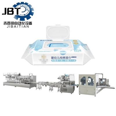 China High Durability Energy Saving Wet Tissue Machine Wet Tissue Paper Making Machine 380V for sale