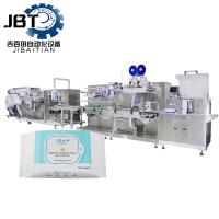 China Full Auto Wet Wipes Production Machine With High Speed Z Fold Type for sale