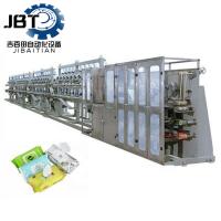 China High Speed Wet Tissue Making Machine High Precision160 Packages/Min for sale