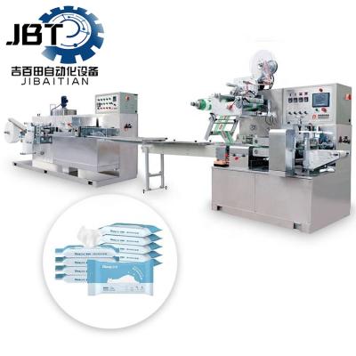 China N Fold Wet Wipe Production Line Energy Efficiency 380V 50HZ for sale