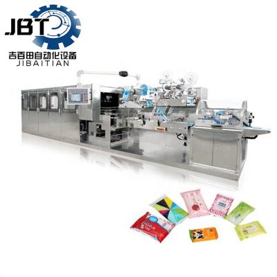 China Customizable Wet Wipe Production Line Efficient Single Pack With Biodegradable Material for sale