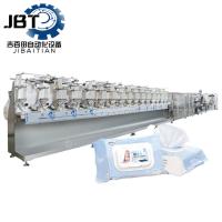China Eco Friendly Wet Wipes Making Machine Energy Saving With Rotary Cutting for sale