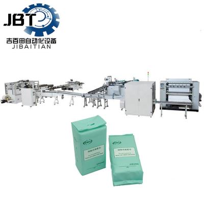 China Electric Face Tissue Making Machine 80-100 Towels/Min With Easy Operation for sale