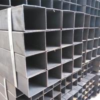 China MS Erw Welded Steel Pipe Black Carbon Hot Rolled Square Rectangular Hollow Section Tube for sale