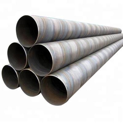China Seam Spiral Welded Steel Pipe 20mm Thick Ssaw 609 Mm Carbon Helical for sale
