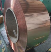 China Polished ETP Copper Coil Sheet Strip For Construction C1100 C1200 T2 Half Hard for sale