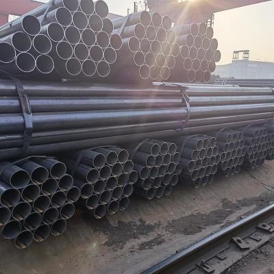 China Welded Seamless Steel Pipe Tube Carbon Schedule 40 Q235b St44 24 Inch for sale