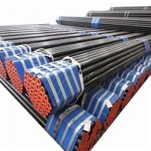 China Hot Rolled Carbon Seamless Steel Pipe  ST37 ST52 1020 1045 A106B Fluid Tube for sale