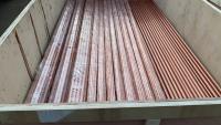 China 99.9% Purity Straight Copper Pipe Tube Refrigeration Air Conditioner Hard Temper for sale