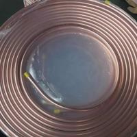China Pancake Refrigeration Copper Tube Pipe Coil 1/4