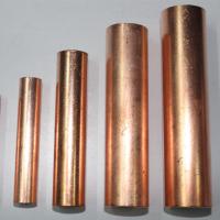 China OD 1/2'' 3/4'' 3/8'' Copper Seamless Tube Pipes C11000 C12200 C24000 Copper Round Tube for sale