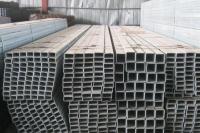 China Polished Square Rectangular Tube ASTM A53 Zinc Coated Q235 Q345 Hollow Section for sale