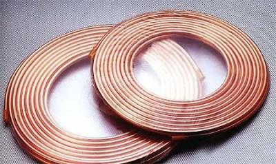China 15m Length Air Conditioning Copper Pipe ASTM B152 Copper Pipe Coil 8mm for sale