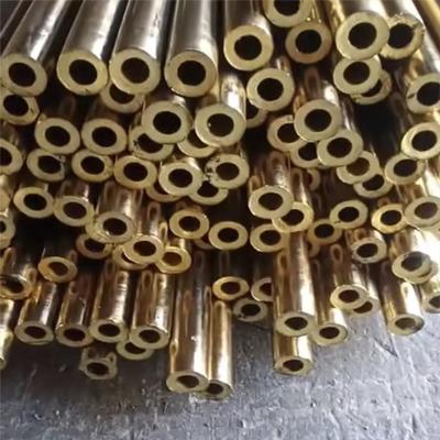 China H65 H62 Thin Wall Brass Tubing Capillary Brass Hollow Pipe Soft Annealed for sale