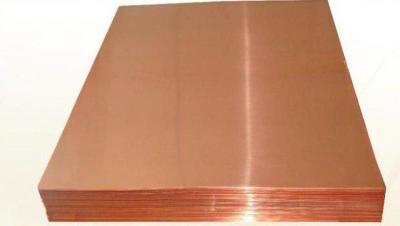 China 10 Gauge C1100 C1220 Copper Coil Sheet 5mm Thickness Flat Copper Plate for sale