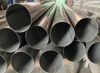 China Round Black Welded Stainless Steel Pipe 6mm 304L Polishing Surface for sale