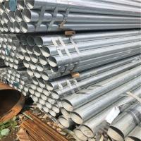 China 25mm Hollow Carbon Welded Steel Round Pipe Pre Galvanized Structural Scaffolding for sale