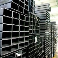 China Thick Walled Extruded Aluminum Alloy Pipe Cold Drawn Seamless Square Tube Rectangular for sale