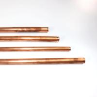 China 30mm Diameter Copper Tube Pipe 300mm Bronze Pancake Coil 99.99 Pure for sale