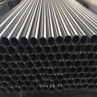 China Hairline 304 Stainless Steel Welded Pipe Decorative SS Tube Surface Finish for sale