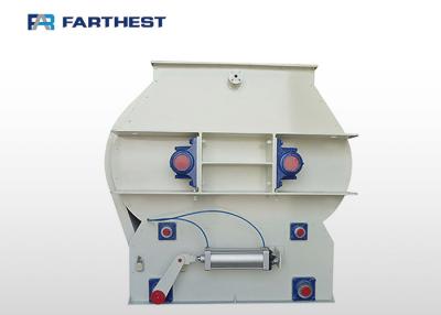 China Low Investment Animal Feed Premix Plant Double Shaft Paddle Mixer 380V for sale