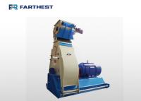 China Low Noise Rice Bran Hammer Mill Machine , Fish Feed / Pharmaceutical Grinder for sale