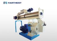 China Calf Feeding Fodder Pellet Making Machine Variable Pitch Anti Bridging Structure for sale