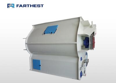 China Double Shaft Cattle Breeding Tmr Feed Mixer Suited For Premix Feed Line for sale