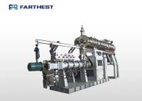China Customizable Output Pellet Line Twin Screw Floating Fish Feed Extruder Machine for sale
