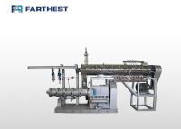 China Customizable Output Pellet Line Twin Screw Floating Fish Feed Extruder Machine for sale