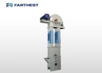 China 65tph Farthest Machinery Motor Vertical Bucket Conveyor For Feed Mill for sale